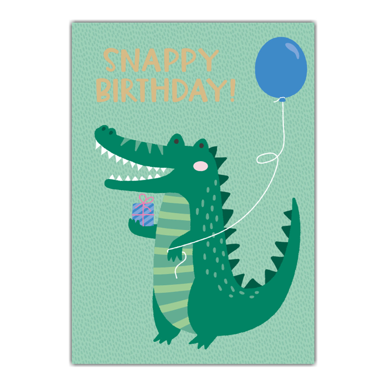 Eliza Wilson Greeting Cards 'Croc' – Pack of 6 - Greeting cards
