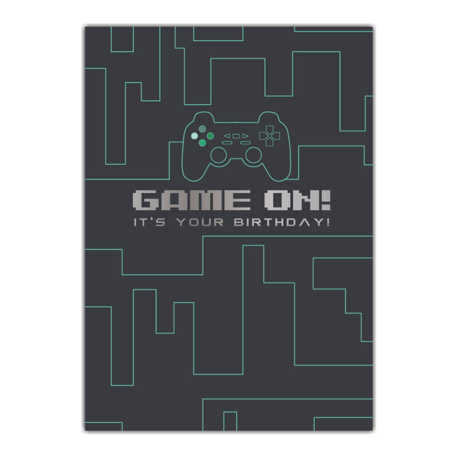 Eliza Wilson Greeting Cards 'Gamer' – Pack of 6 - Greeting cards