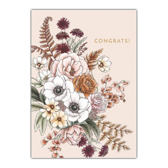 Shannon Cheung Greeting Cards 'Congratulations' – Pack of 6 - Greeting ...