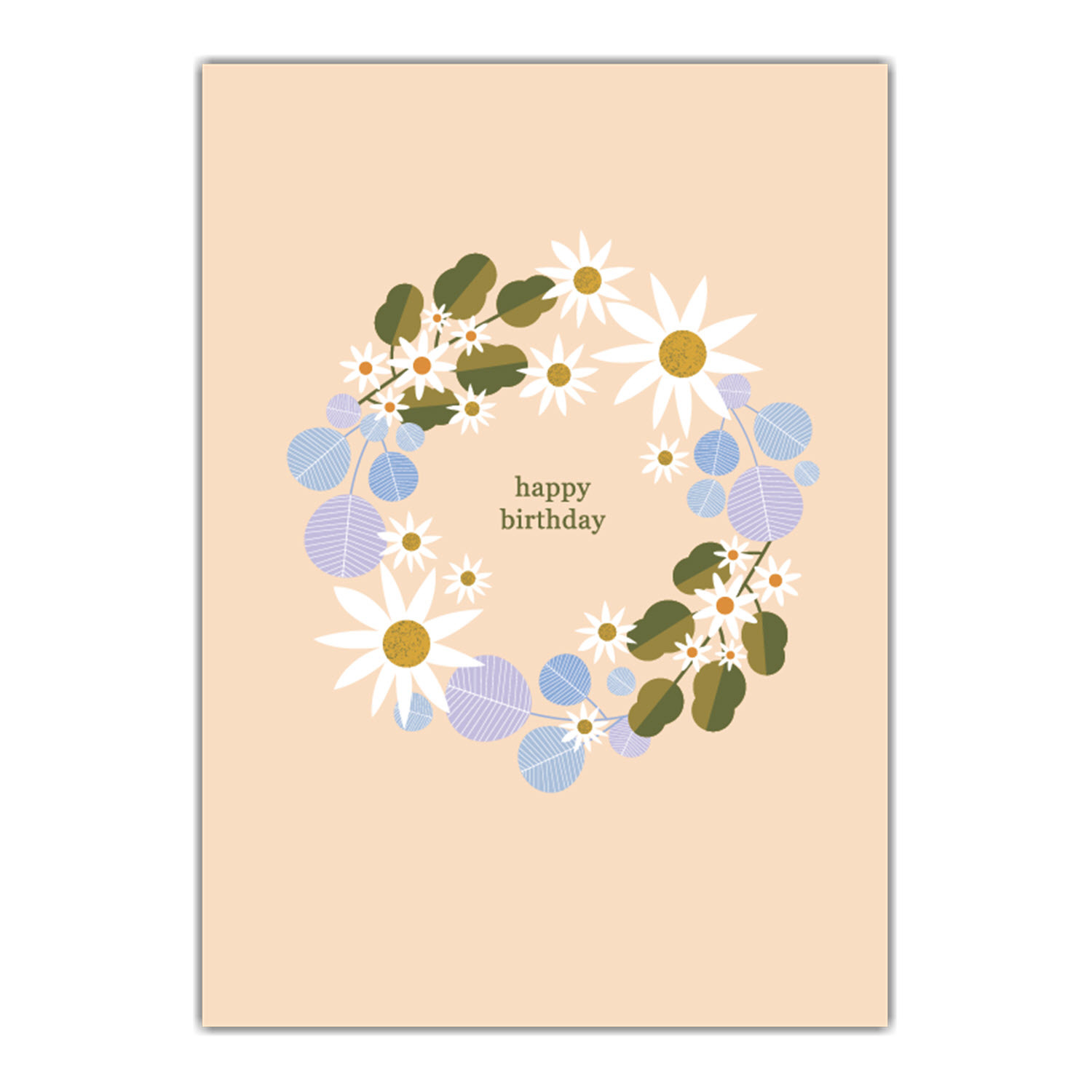 Natalie Marshall Greeting Cards 'Birthday Wreath' – Pack of 6 ...