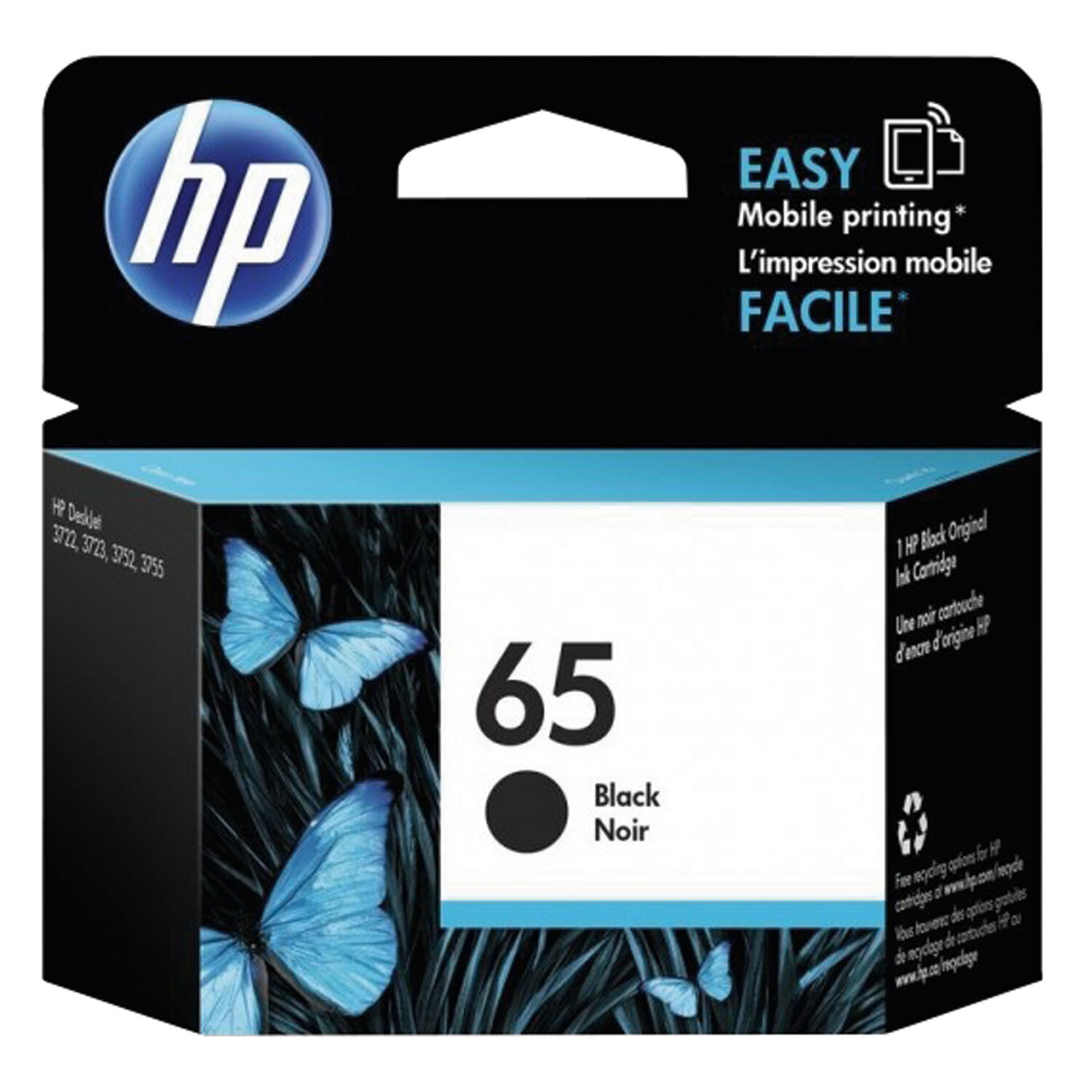 HP 65 Black Ink Cartridge - Ink cartridges