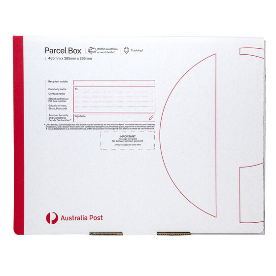 Parcel Box BX23 (485 x 385 x 265mm) – Single - Boxes, bags and other ...