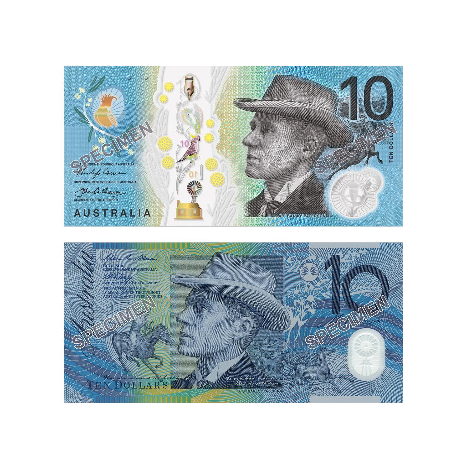 Two Generations of $10 Banknote Set - Banknotes