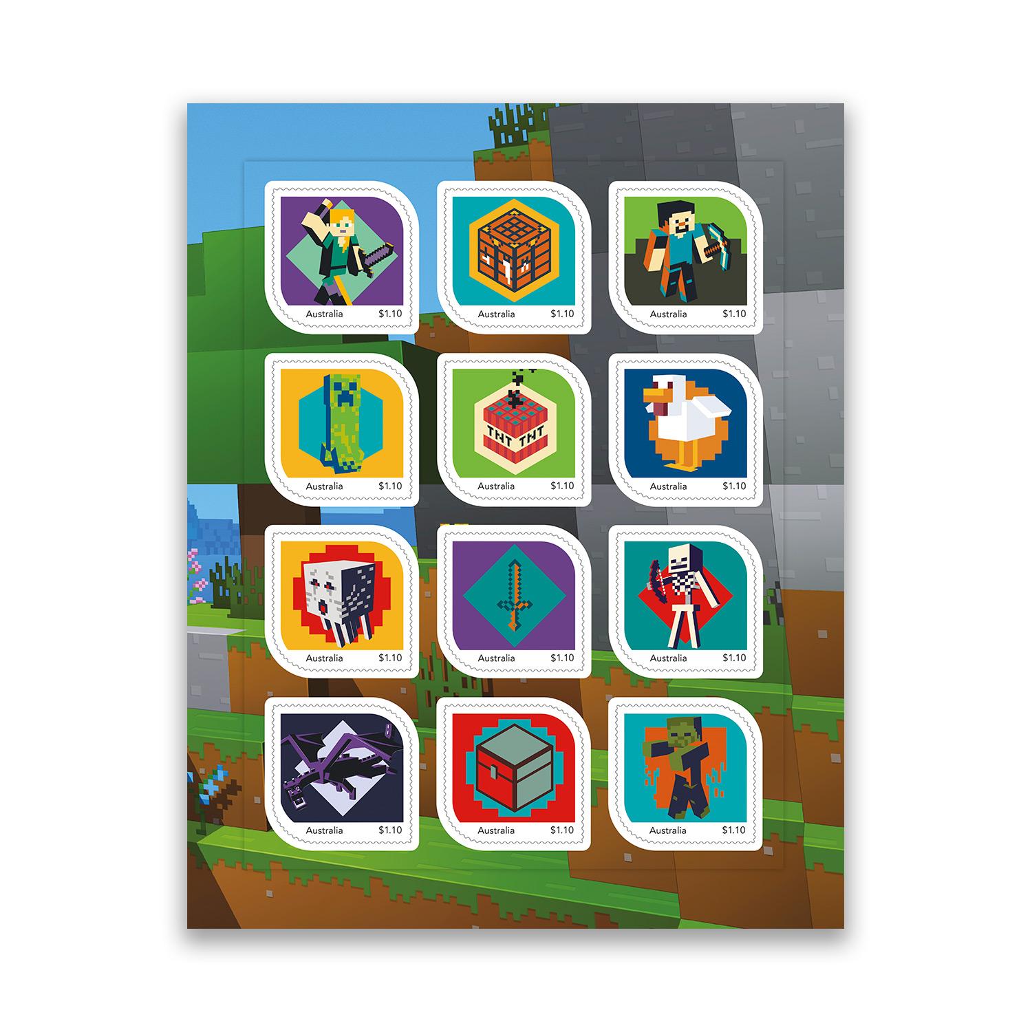 Minecraft Stamp Pack - Minecraft