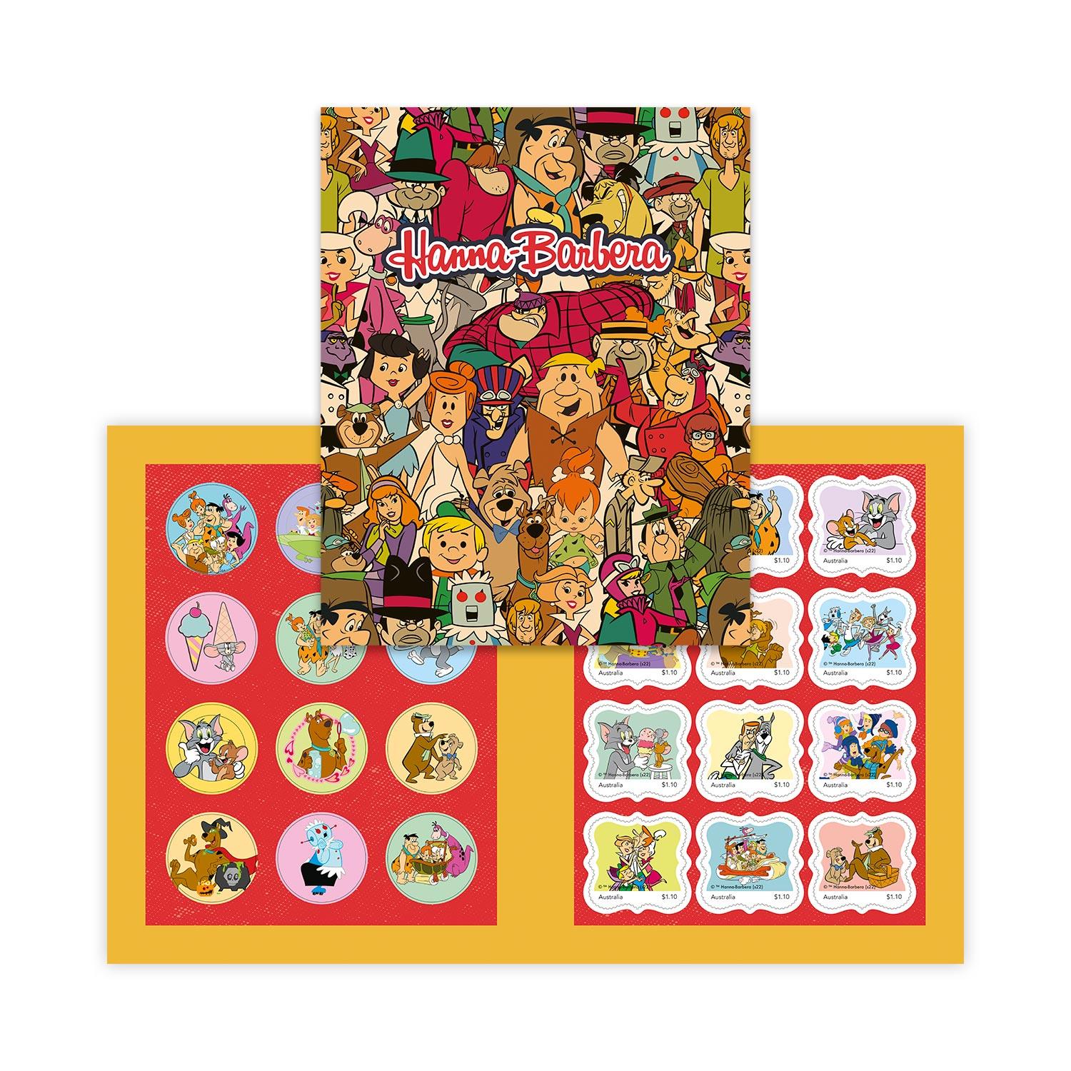 Hanna Barbera Stamp Pack