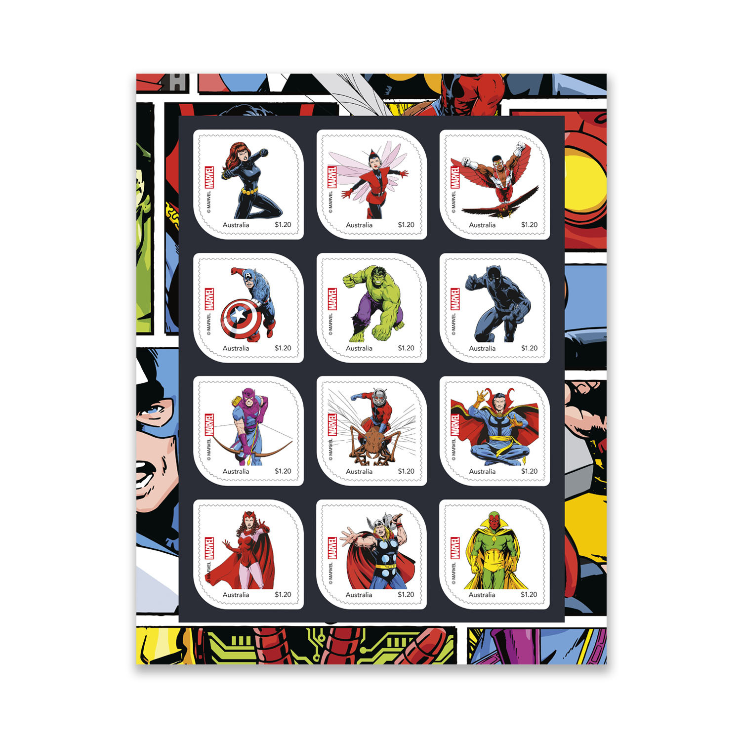 Avengers Stamp Pack - Avengers Stamp Pack