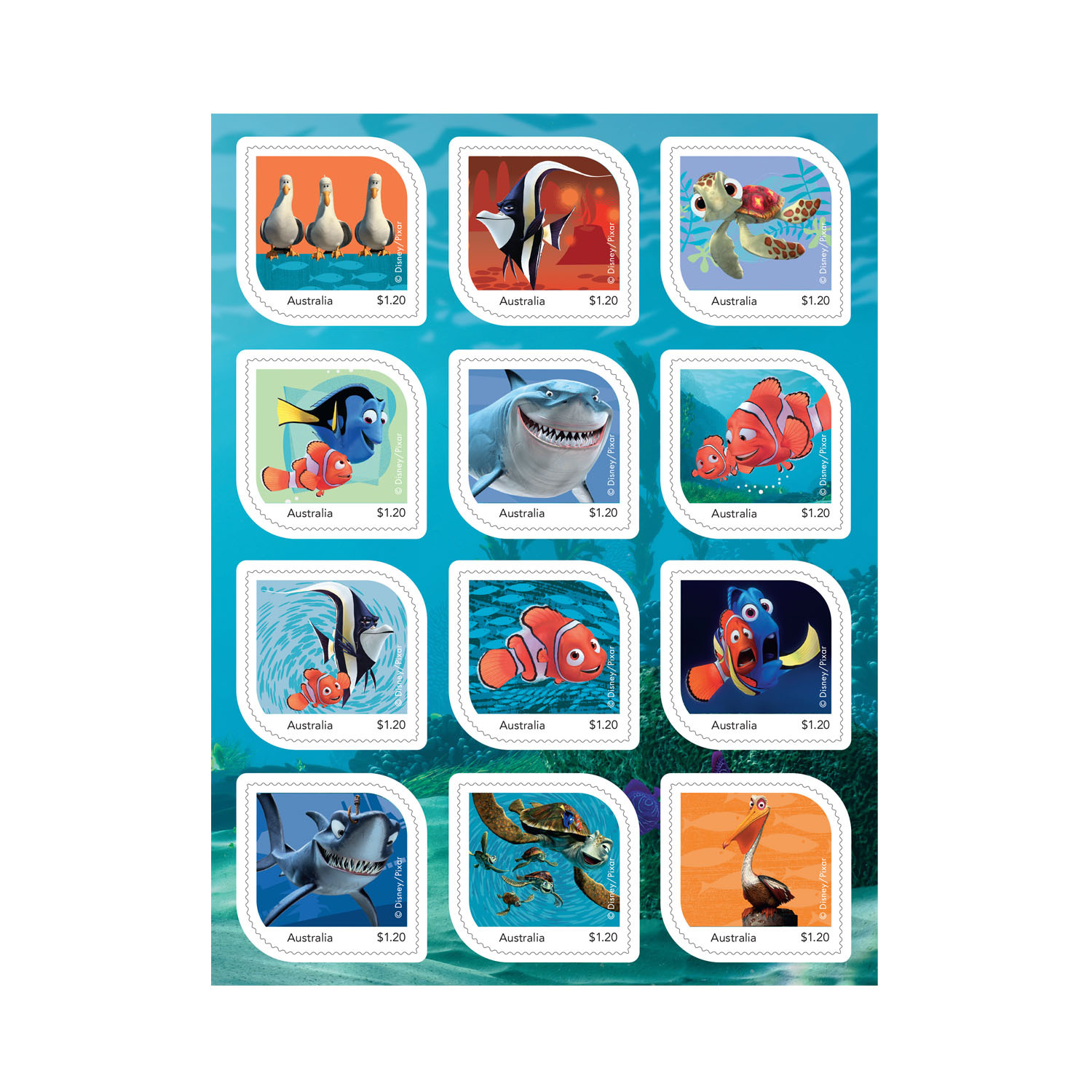 Nemo Stamp Pack - Music, movies and TV