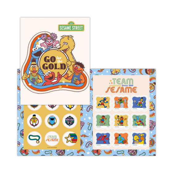 Sesame Street Stamp Pack - Default Attributes