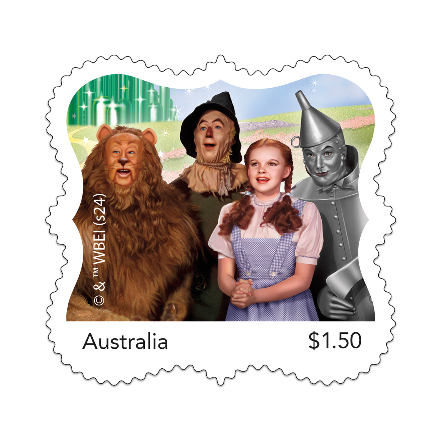 Wizard of Oz 85th Anniversary Stamp Pack - Music, movies and TV