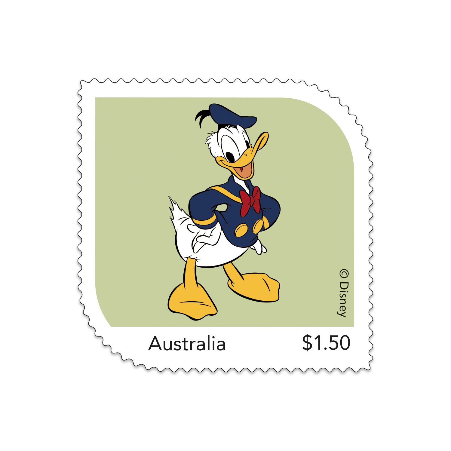 Donald Duck 90th Anniversary Stamp Pack - Disney