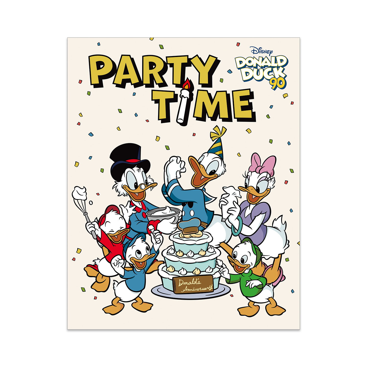 Donald Duck 90th Anniversary Stamp Pack - Disney