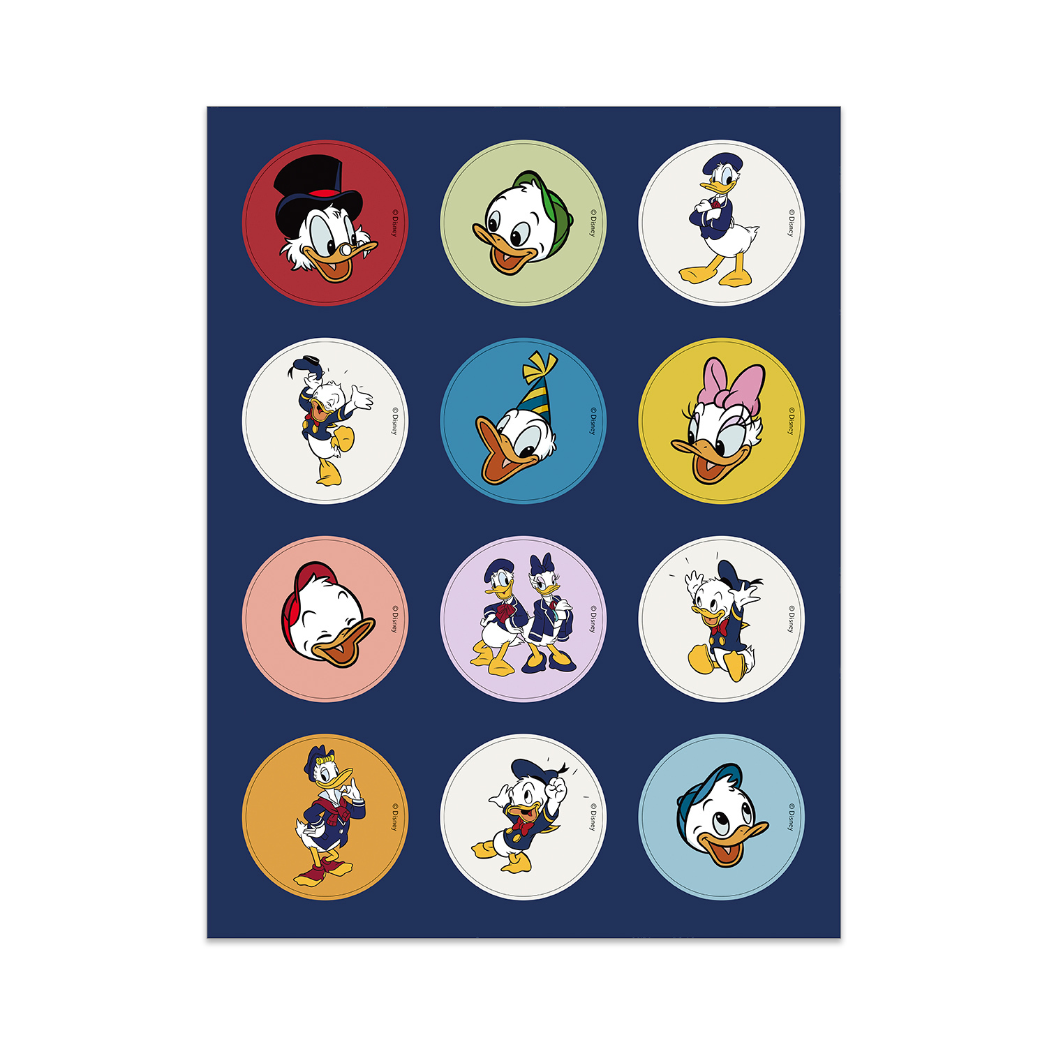 Donald Duck 90th Anniversary Stamp Pack - Disney