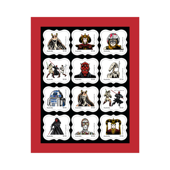 Star Wars Episode 1 Stamp Pack - Music, movies and TV