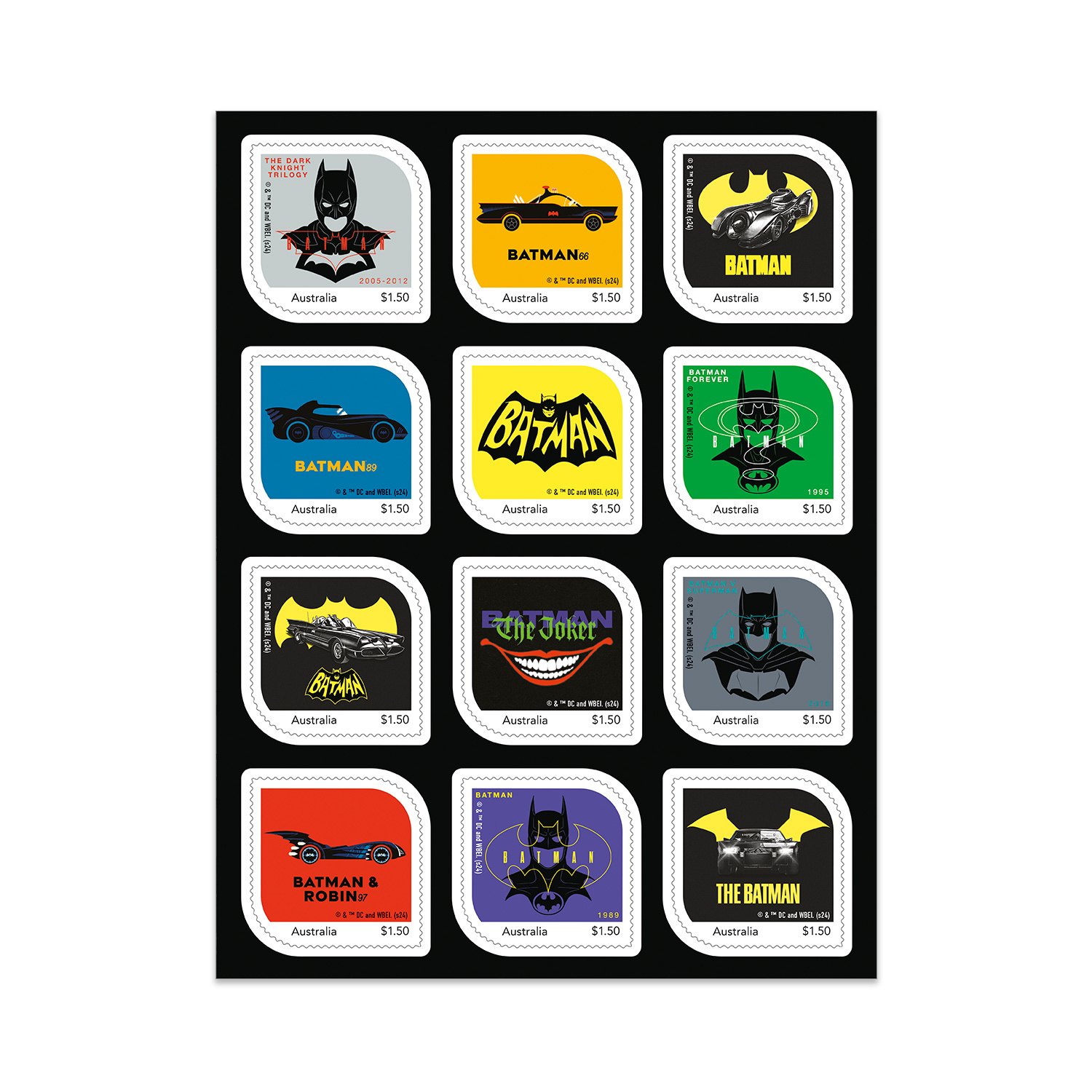 Batman Stamp Pack - Gifts