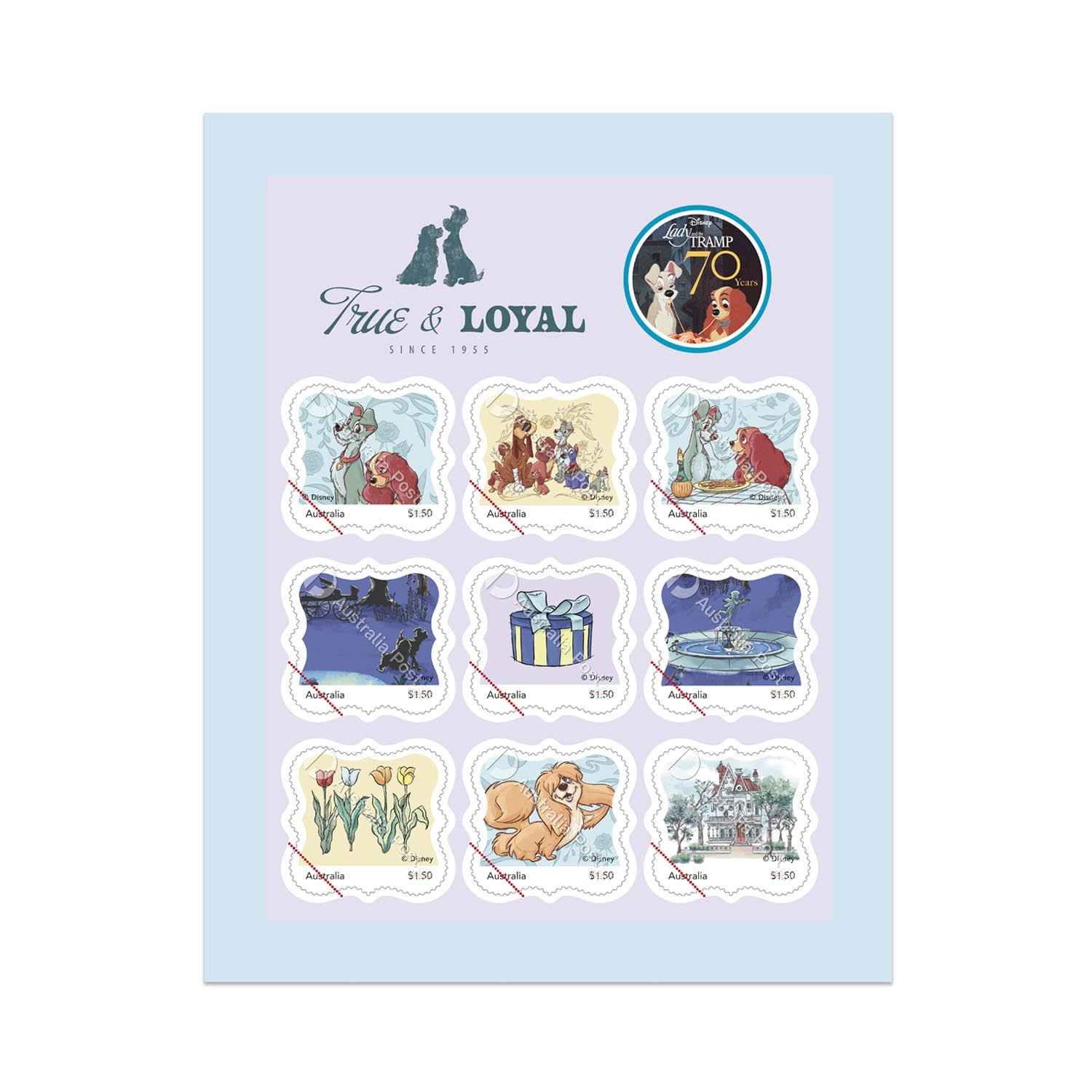 Lady and the Tramp Stamp Pack - Gifts