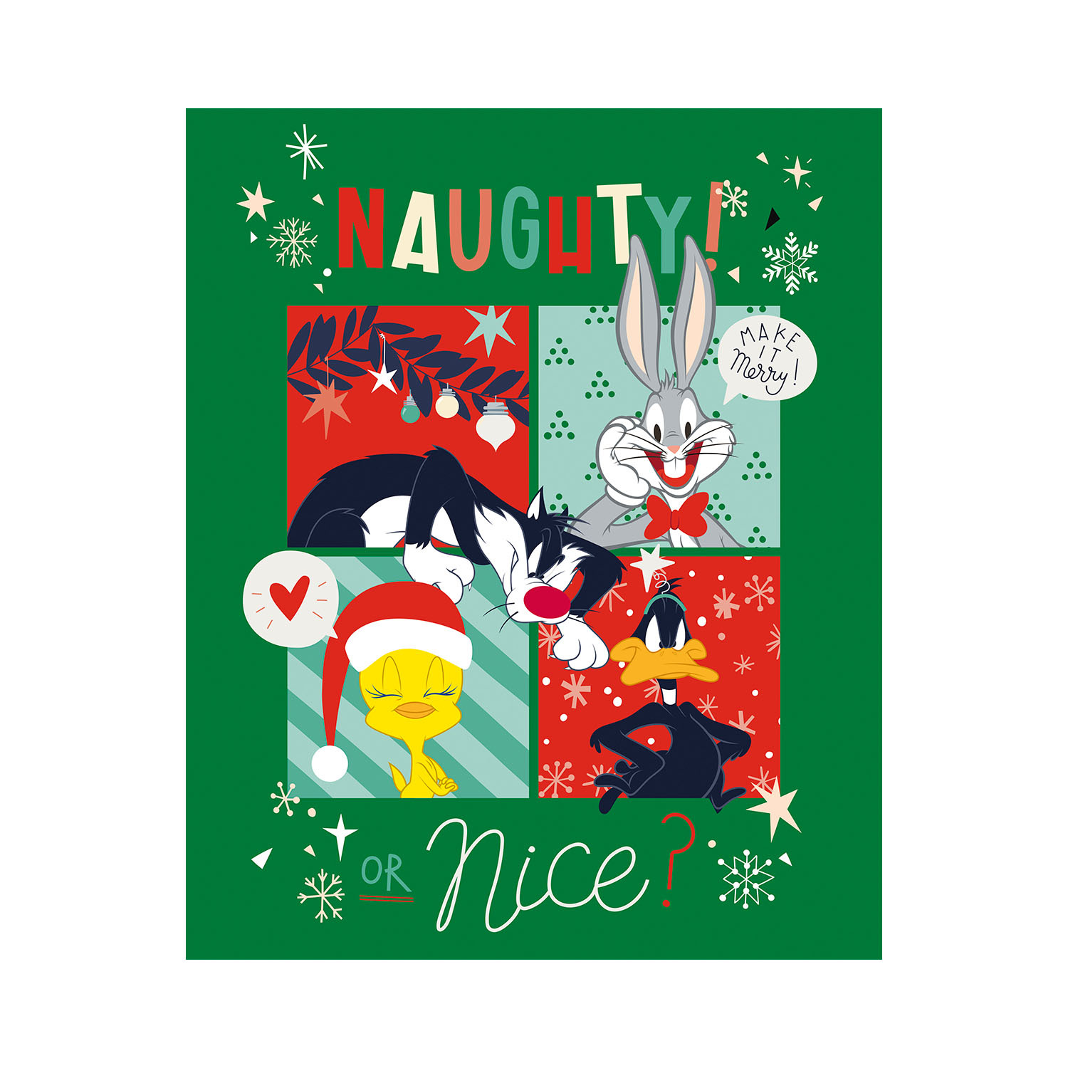 Looney Tunes Christmas Stamp Pack - Gifts