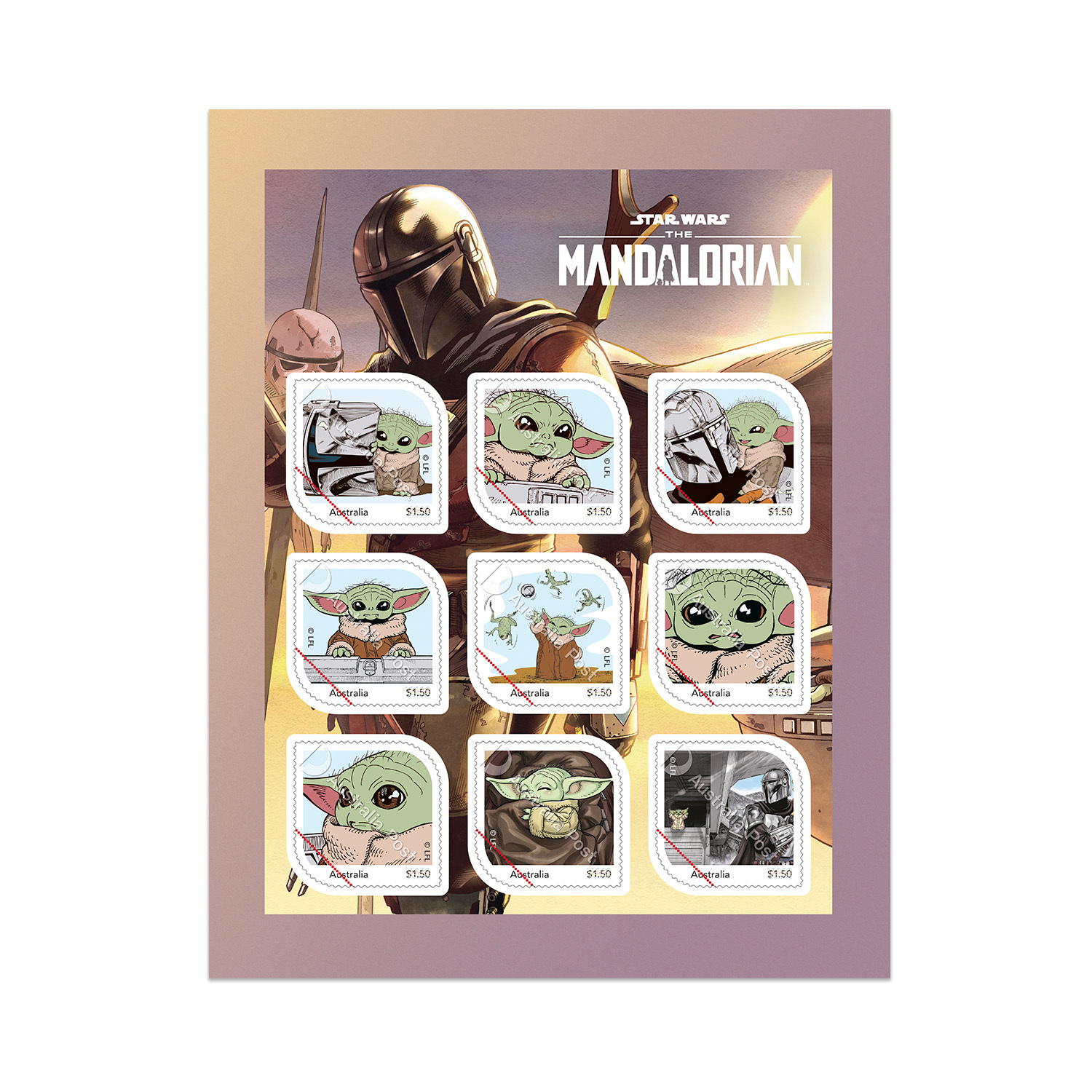Mandalorian Stamp Pack - Gifts