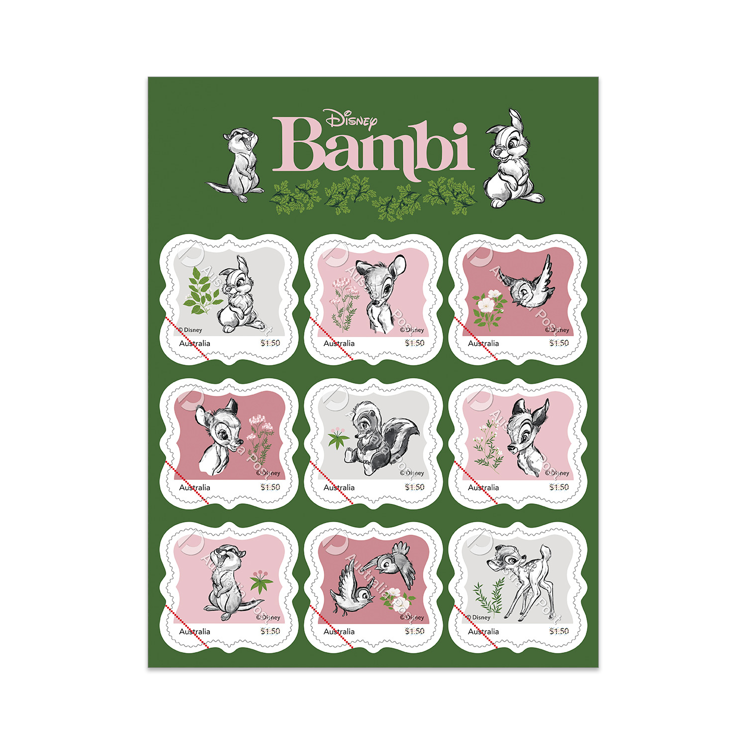 Bambi Stamp Pack - Gifts