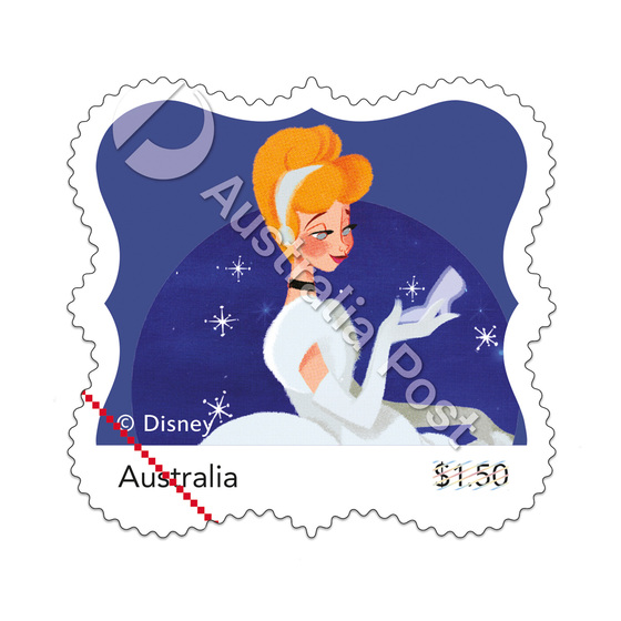 Cinderella 75th Anniversary Stamp Pack - Disney