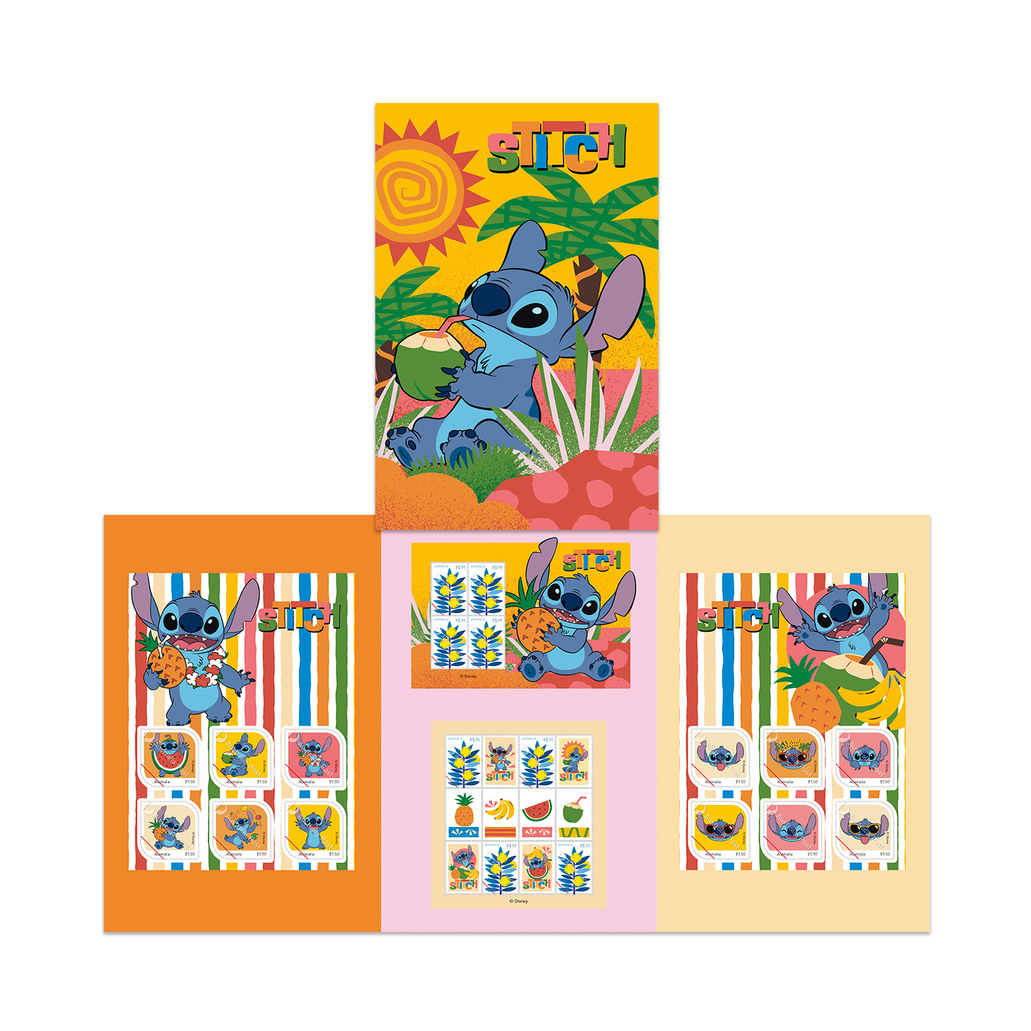 Stitch Stamp Collection - Disney