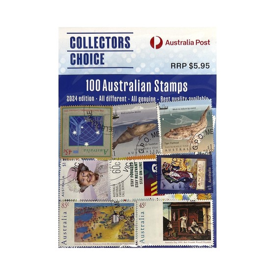 100 Australian Stamps 2024 Edition - Other collectables