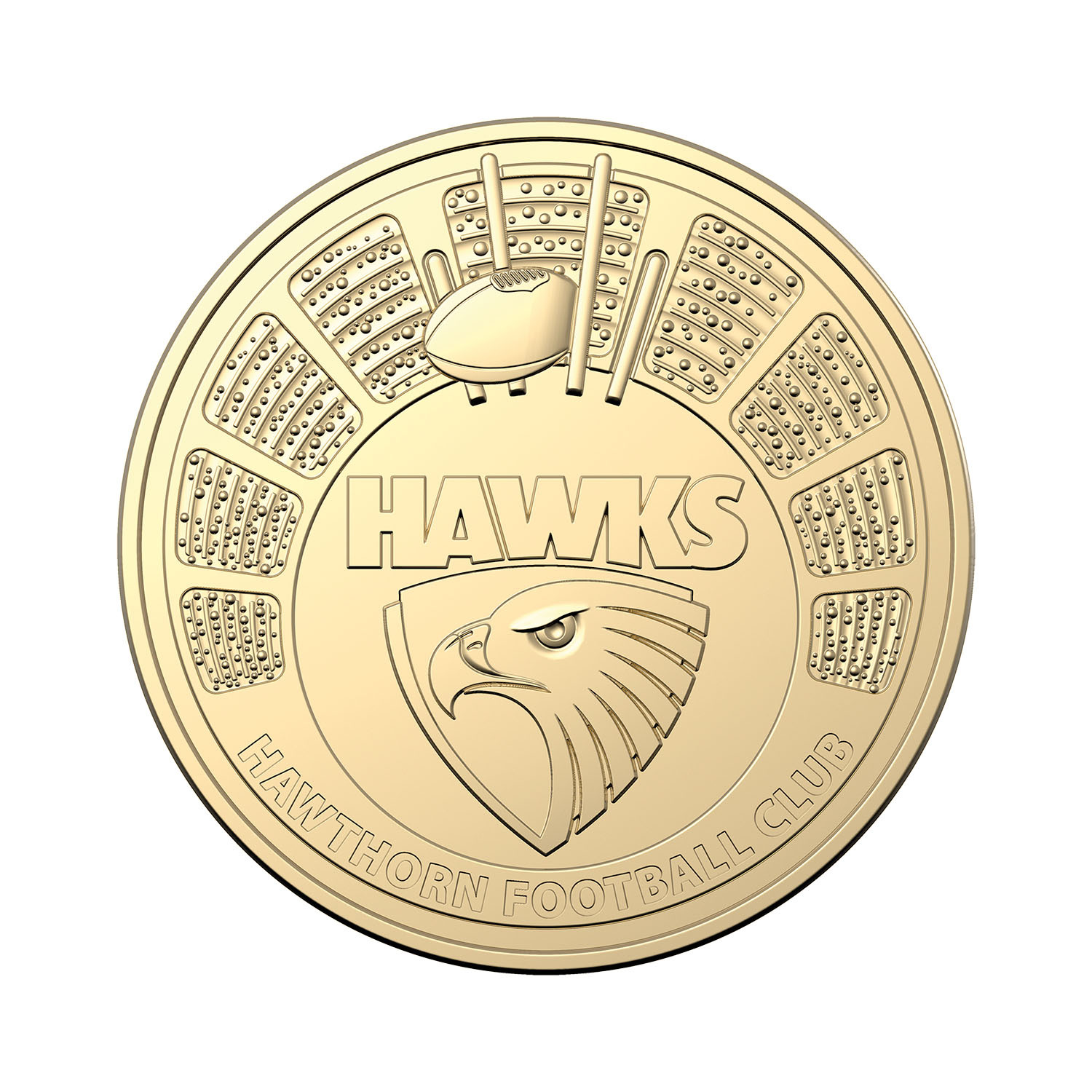 100 Years Hawthorn Football Club PIN Postal Numismatic Cover (PNC ...