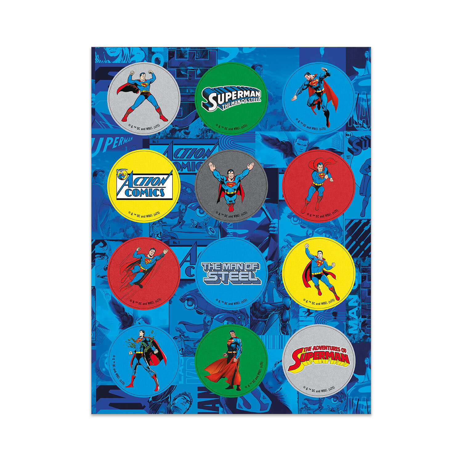 Superman Stamp Pack - Gifts