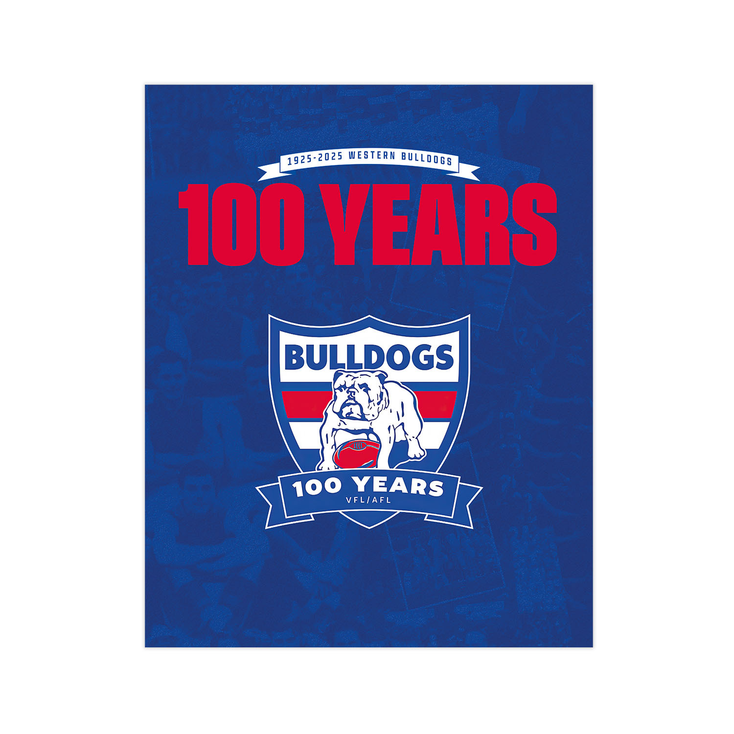 100 Years Bulldogs Football Club Stamp Pack - Collectables
