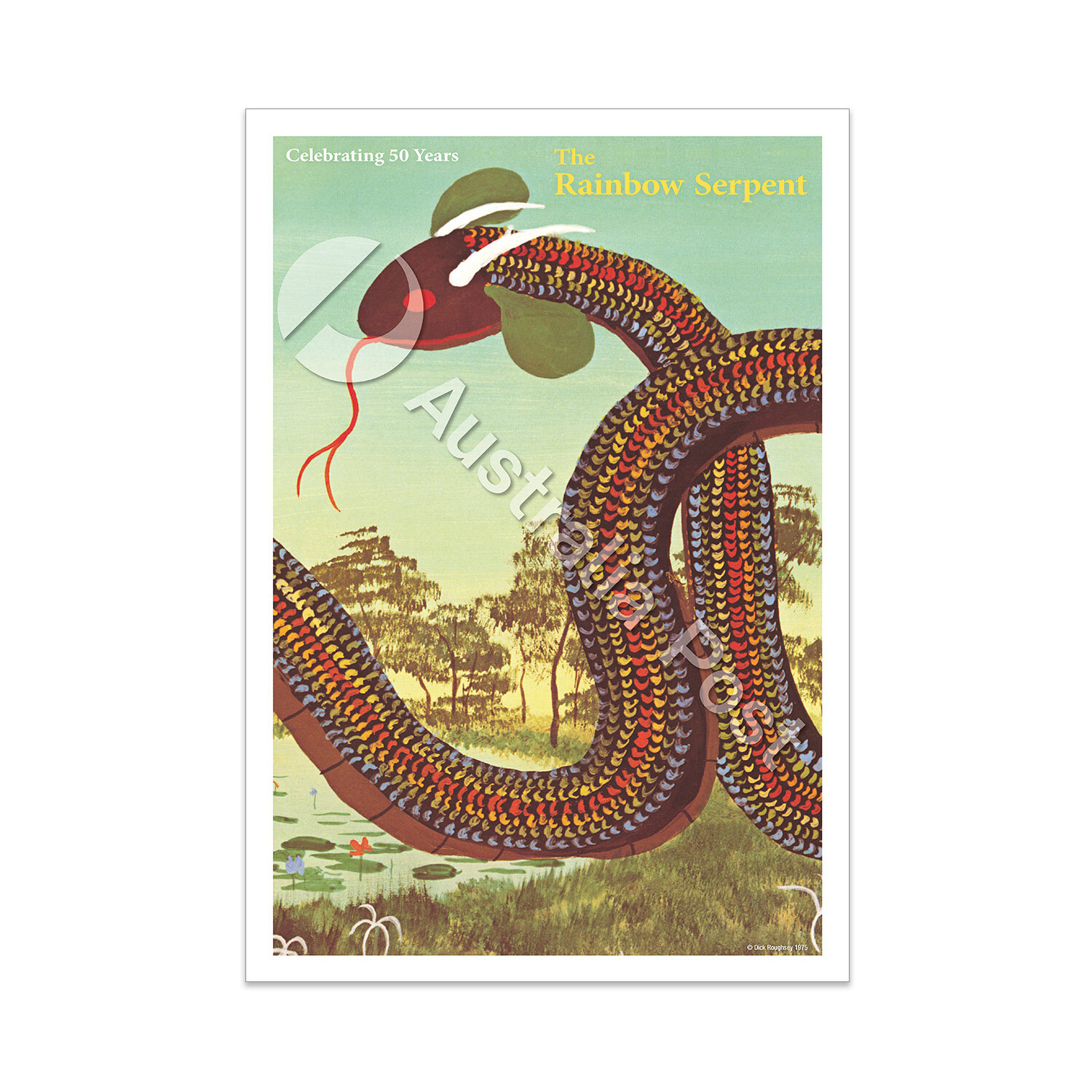 The Rainbow Serpent 50th Anniversary Stamp Pack - Gifts