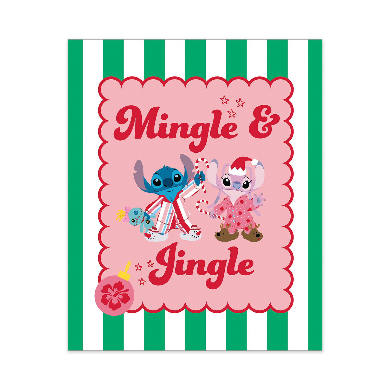 Stitch Christmas Stamp Pack - Gifts