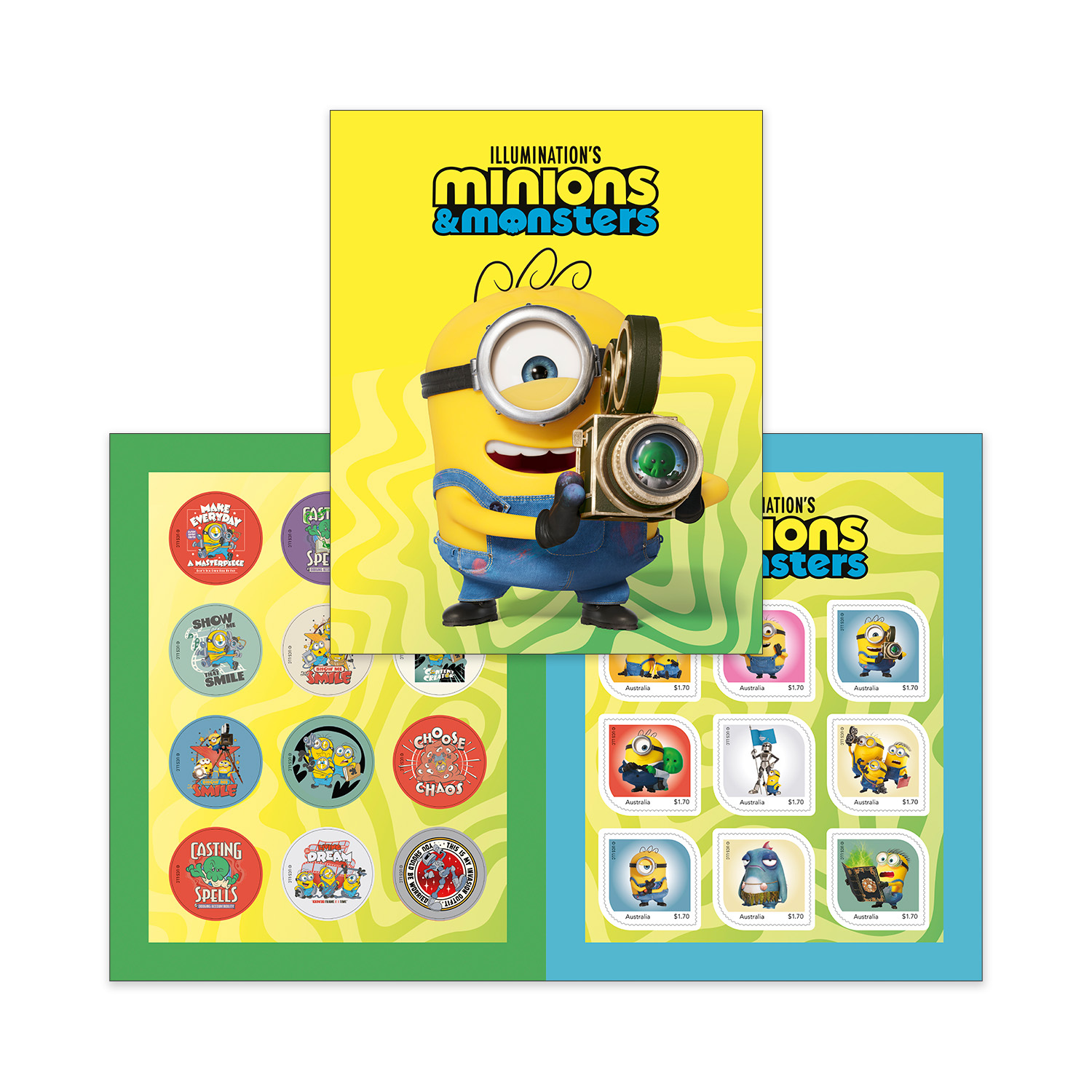 Minions Stamp Pack - Gifts