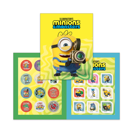 Minions Stamp Pack - Gifts