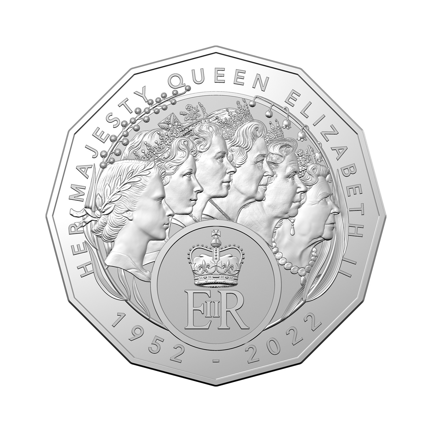 Elizabeth Regina – HM Queen Elizabeth II Commemoration2023 50c CuNi ...