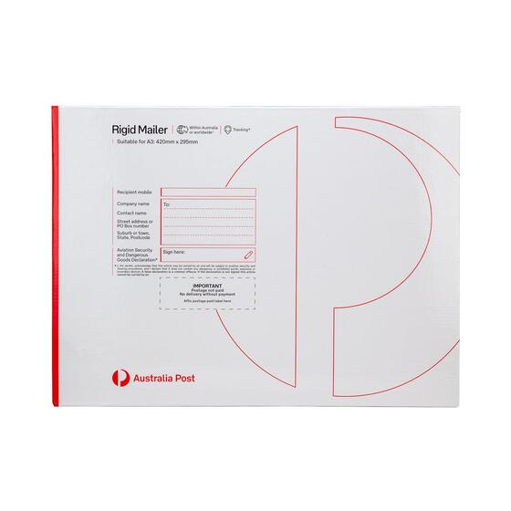 Rigid Mailer Envelope A3 (Medium) – Single - Padded and rigid mailers
