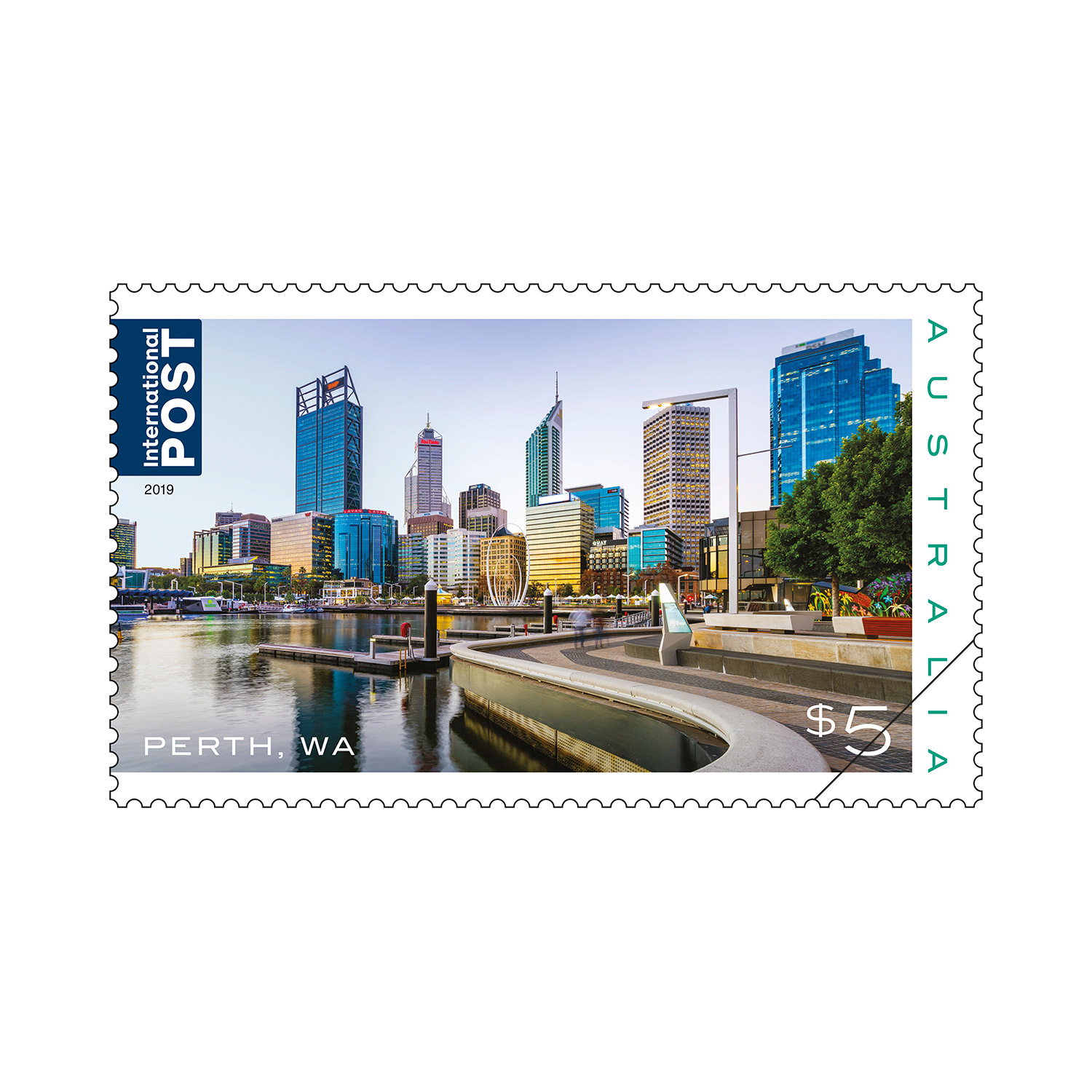 Set of Beautiful Cities Part 2 Stamps - Beautiful Cities, part 2