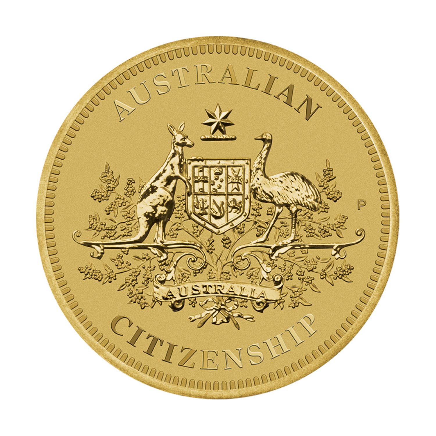 Australian Citizenship 2023 $1 Coin in Card - The Perth Mint