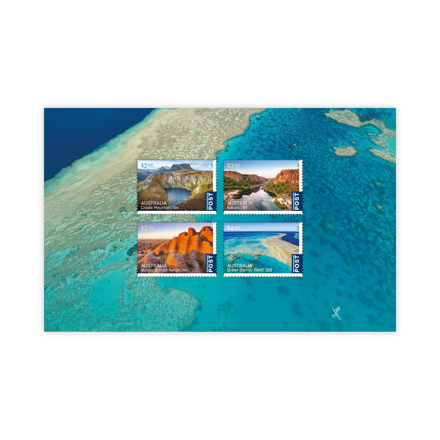 Aerial Views Stamp Pack