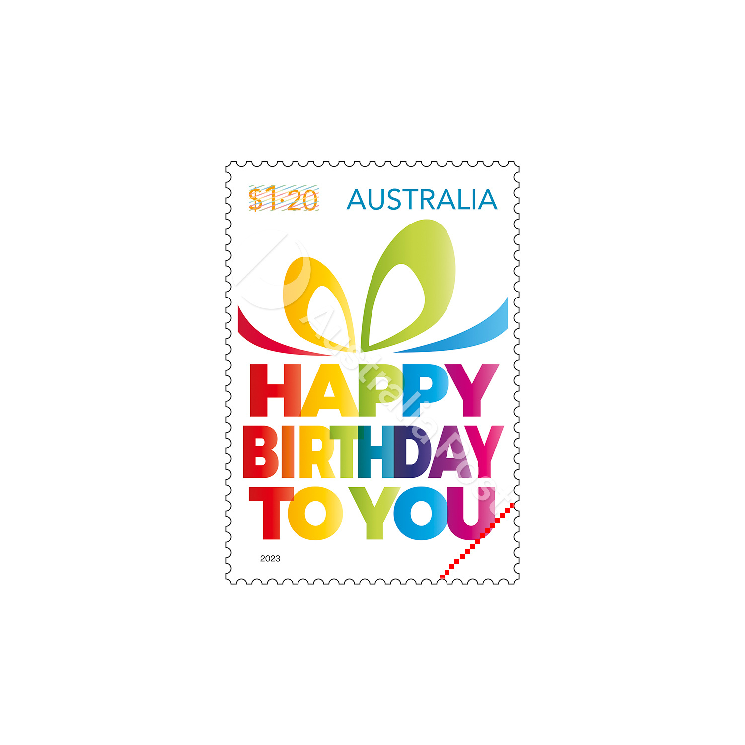 Set of Special Occasions Gummed Stamps