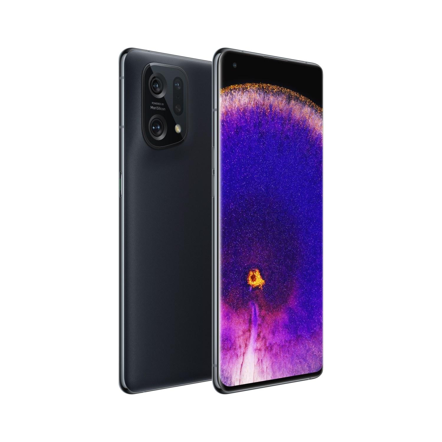 OPPO Find X5 256GB 5G Unlocked Smartphone – Black - Unlocked phones