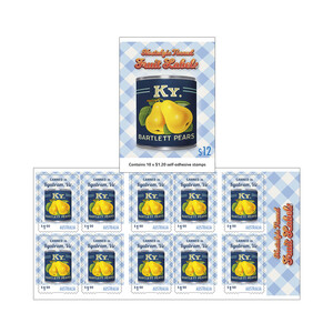 Nostalgic Tinned Fruit Labels - Australian stamps