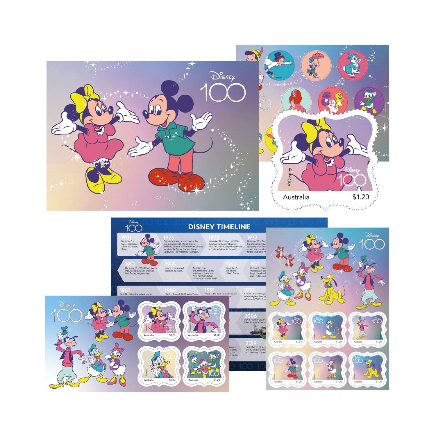 Disney 100 Souvenir Pack – Mickey and Friends - Disney 100 Years