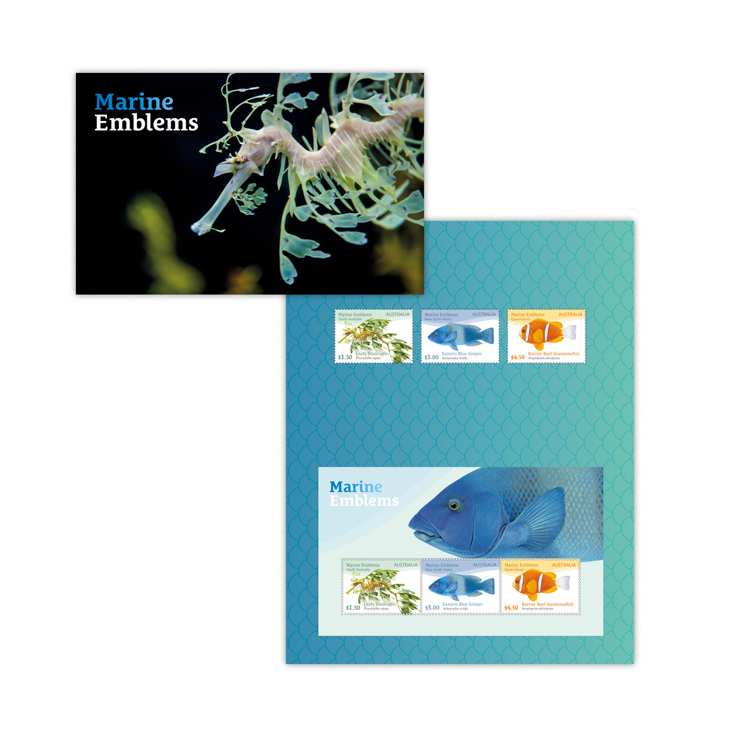 Marine Emblems Stamp Pack - Marine Emblems