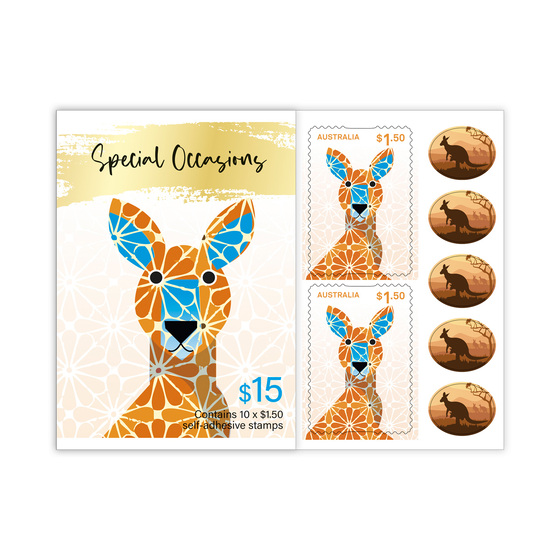 Special Occasions 2024 Self-Adhesive Booklet of 10 x $1.50 Stamps ...