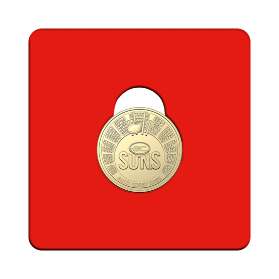2024 AFL $1 Gold Coast Coin - AFL Collectables