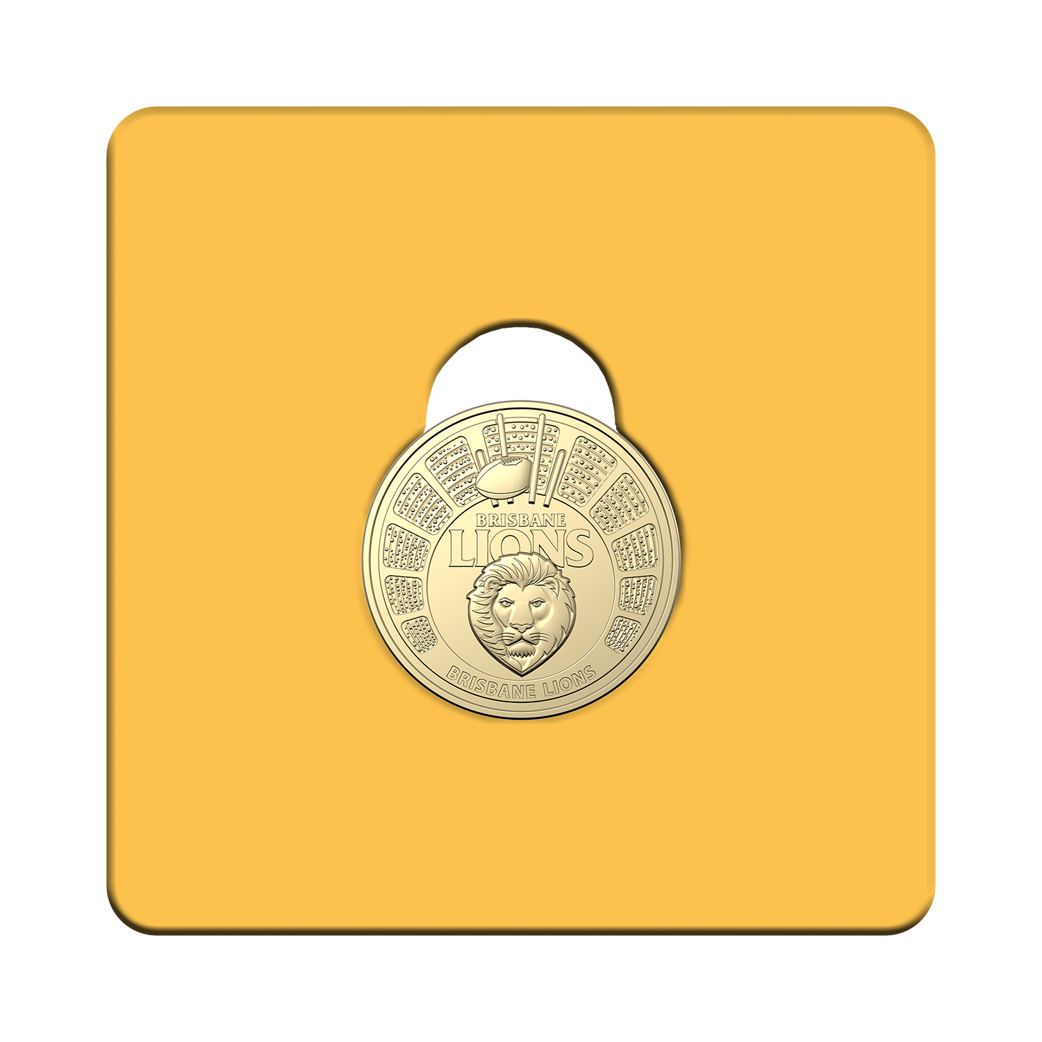2024 AFL $1 Brisbane Lions Coin - AFL collectable coins