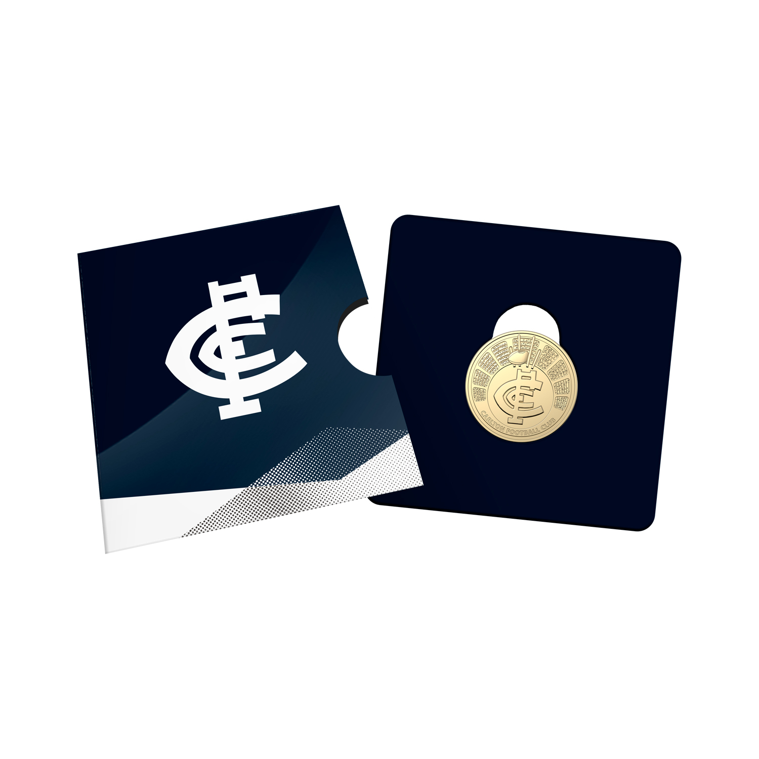 2024 AFL $1 Carlton Coin - AFL collectable coins