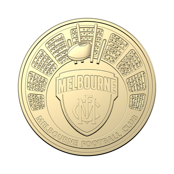 2024 AFL $1 Melbourne Coin - View all