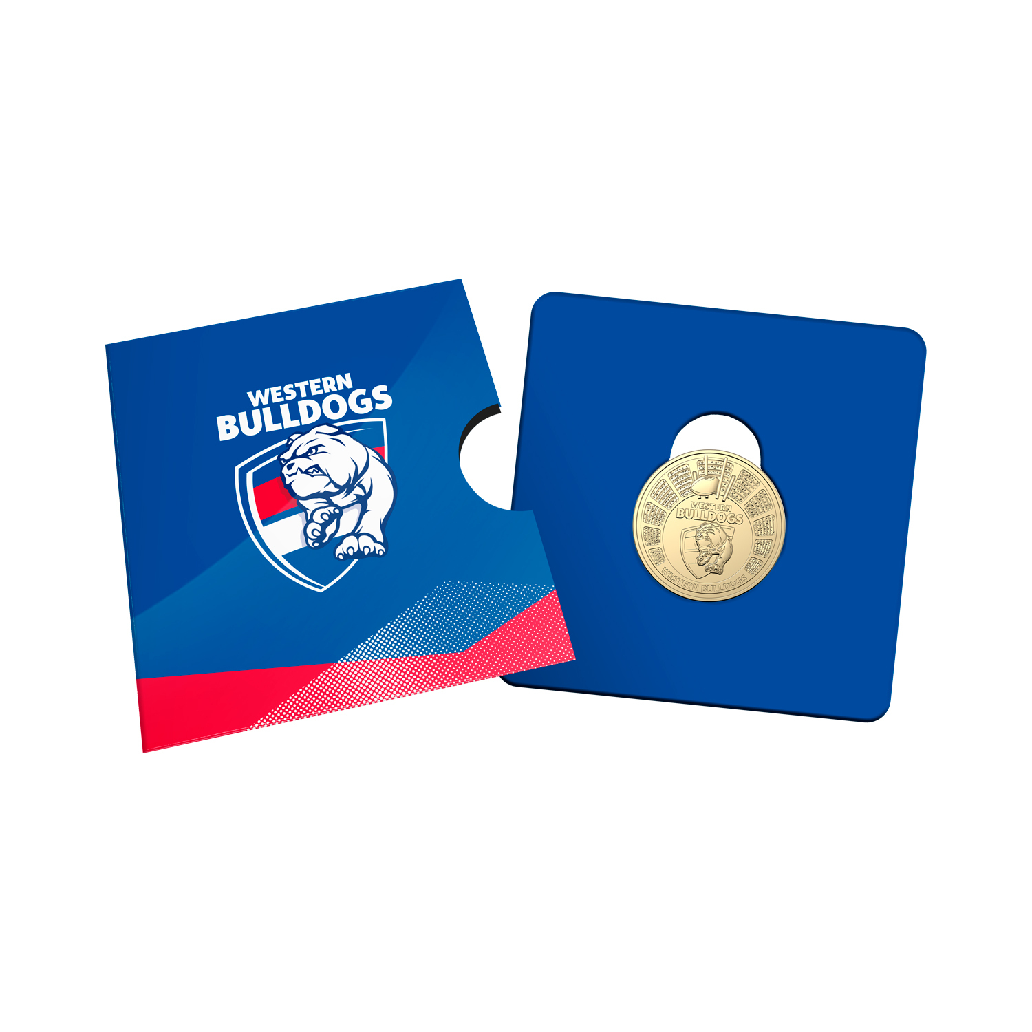 2024 AFL $1 Western Bulldogs Coin - AFL collectables