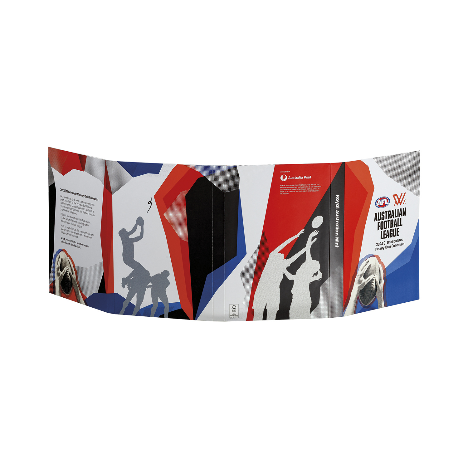 AFL 2024 Folder and Coin Tube Set - View all