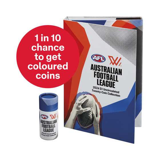 AFL 2024 Folder and Coin Tube Set - View all